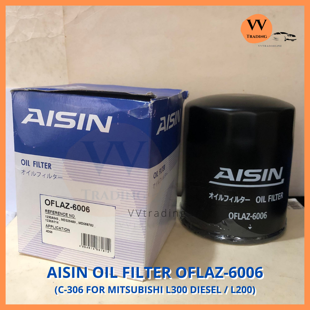 AISIN OIL FILTER 6006 (C-306) | Lazada PH
