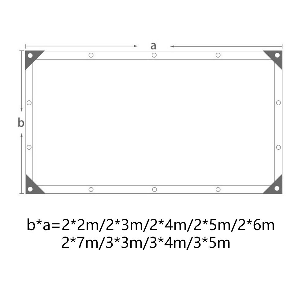 Car Canopy UV Protection Shade Cloth Grommets HDPE Sunblock Mesh Cover ...