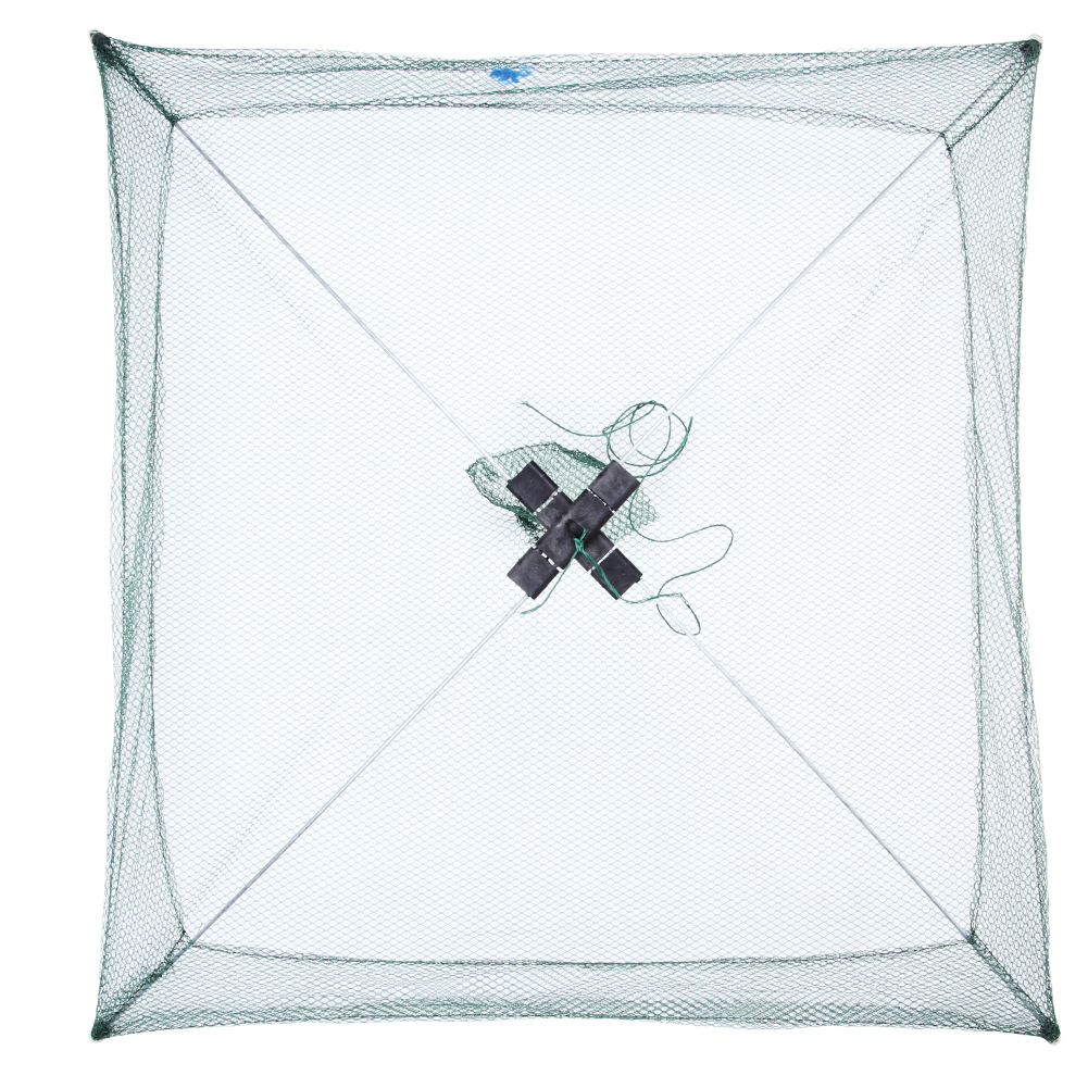 2-1pcs Square Fishing Net Trap Portable Crab Crayfish Shrimp Catcher ...