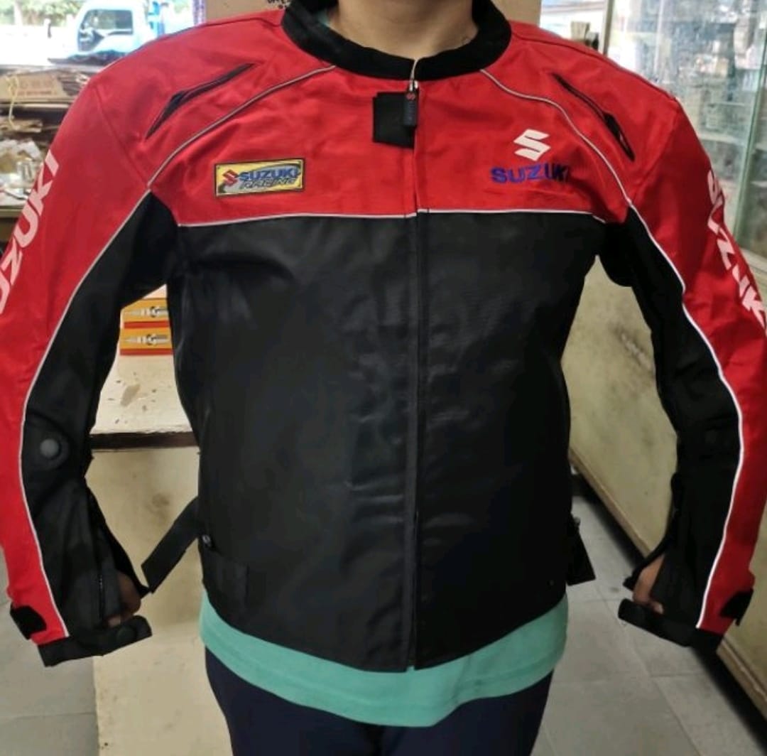 PROMO SUZUKI RACING JACKET ORIGINAL LIMITED EDITION SAFETY RIDING ...