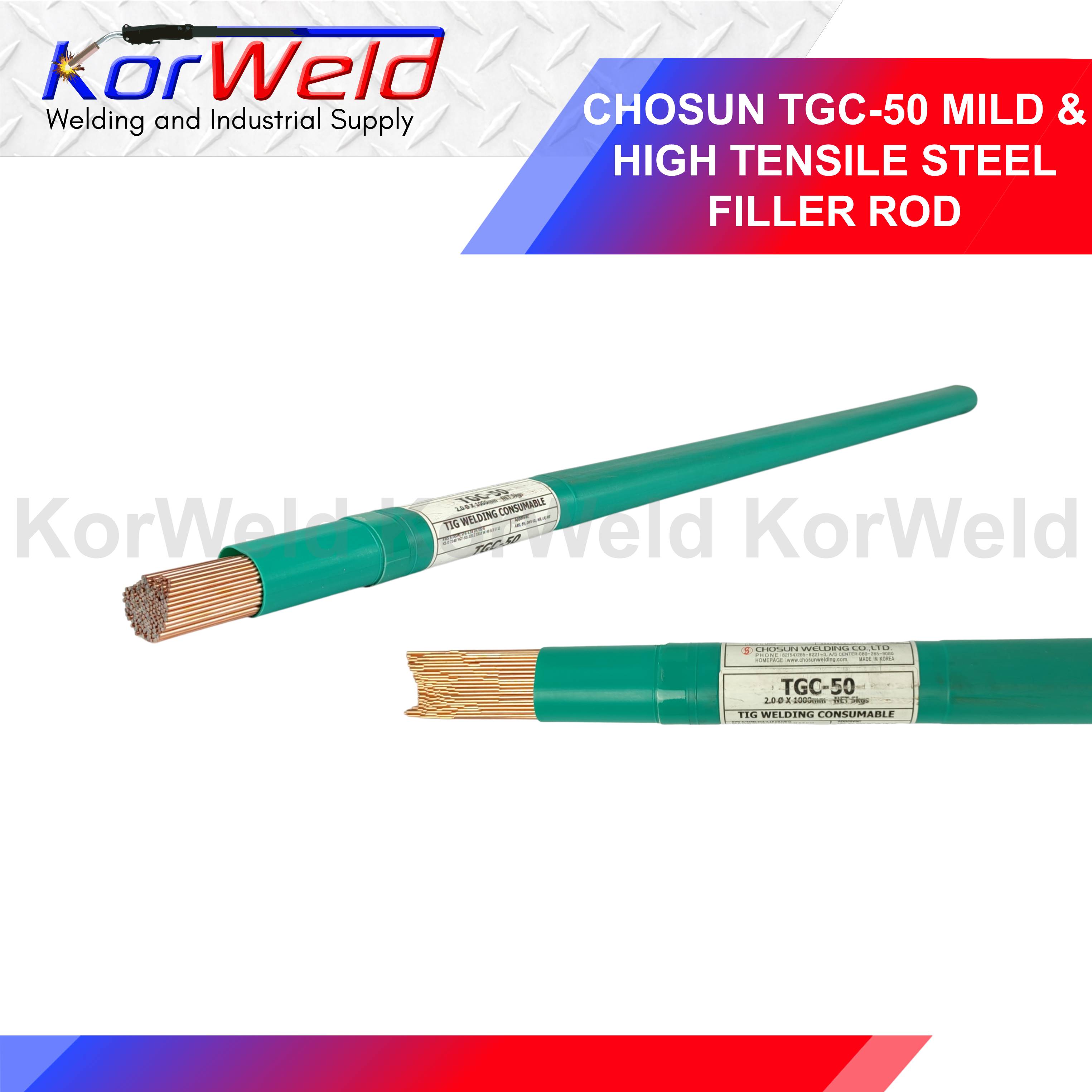 Chosun Filler Rod TGC-50 Mildsteel (1kg) | Lazada PH