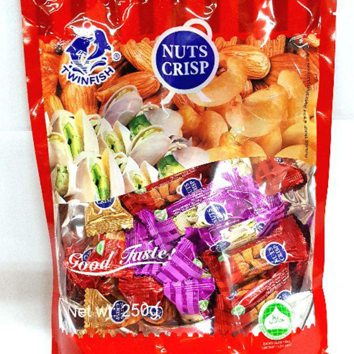 Nuts Crisp Candy 250 gm | Daraz.com.bd