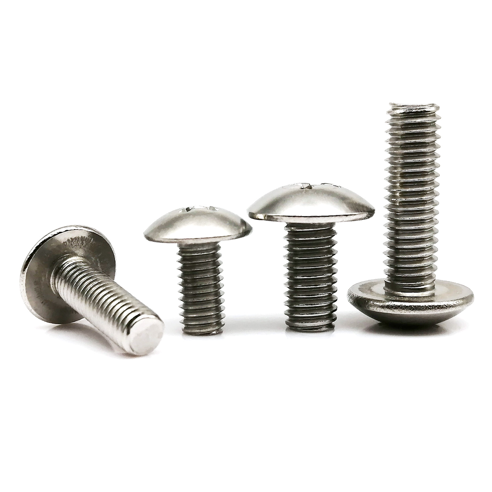 10/50pcs M2 M2.5 M3 M4 M5 M6 304 A2 Stainless Steel Jisb1111t Cross ...