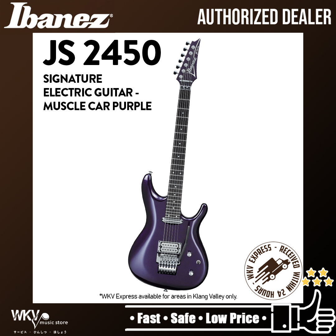 Ibanez JS2450 Joe Satriani Signature Electric Guitar - Muscle Car ...