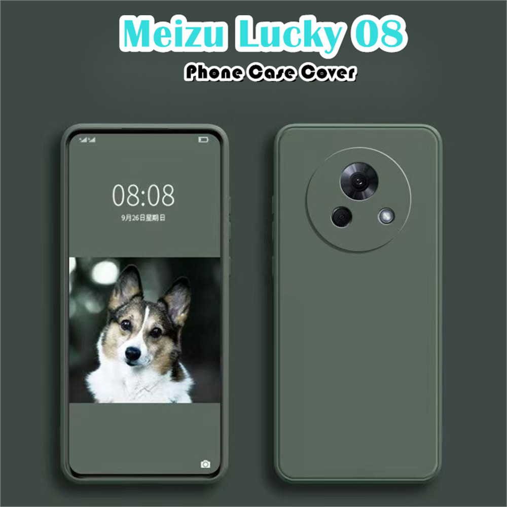 Original For Meizu Lucky 08 Cover Silicone Full Case Classic Simple ...