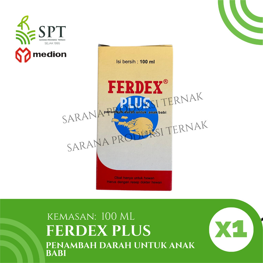MEDION FERDEX PLUS 100 ML PENAMBAH DARAH UNTUK ANAK BABI | Lazada Indonesia
