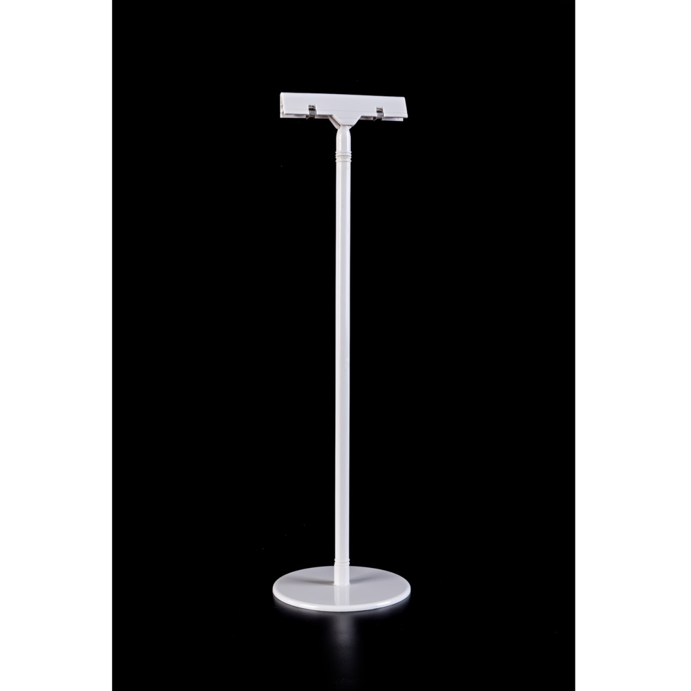 【NEW】 Sign Holder Stand Height Pole Label Clip Stand Table Top ...