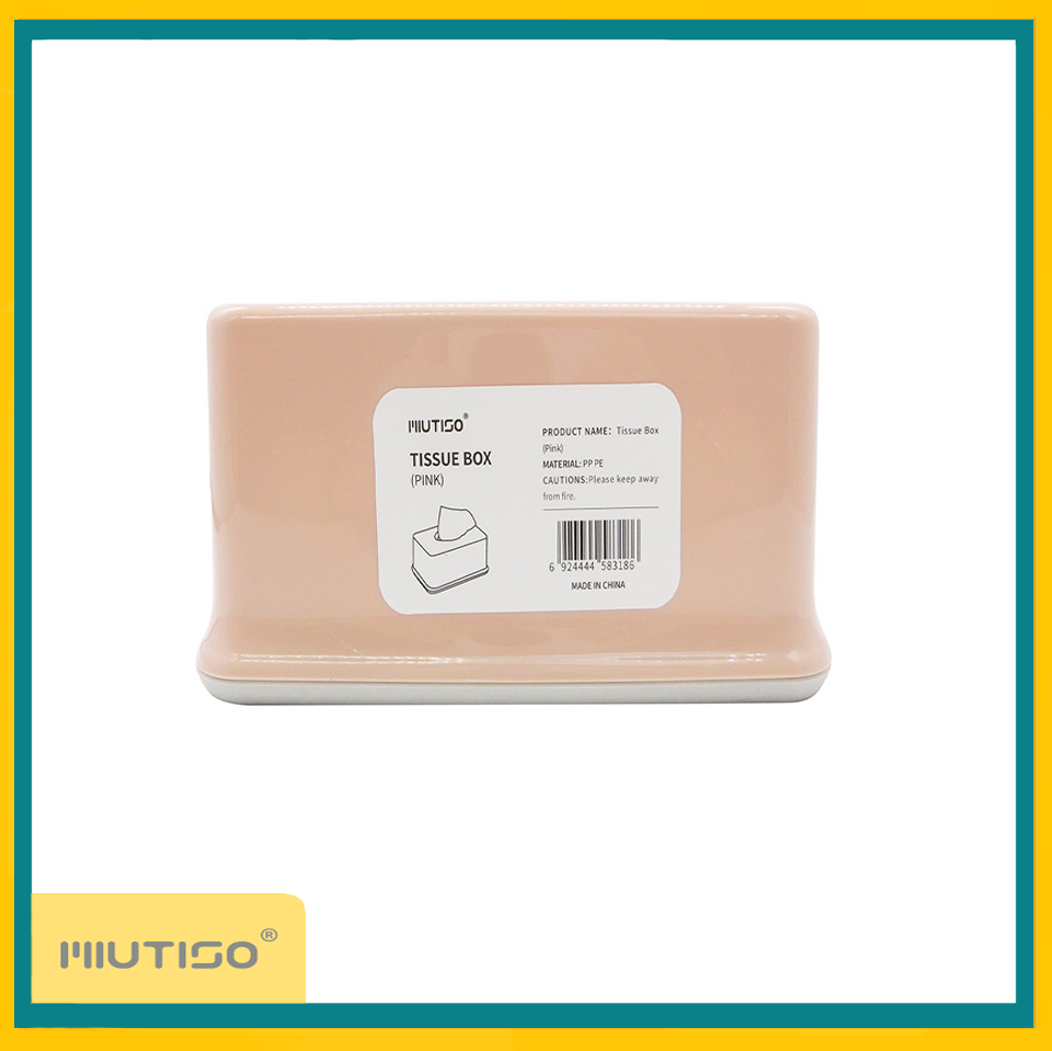 Miutiso Rectangular Tissue Box Holder Facial Tissue Dispenser 8318 ...