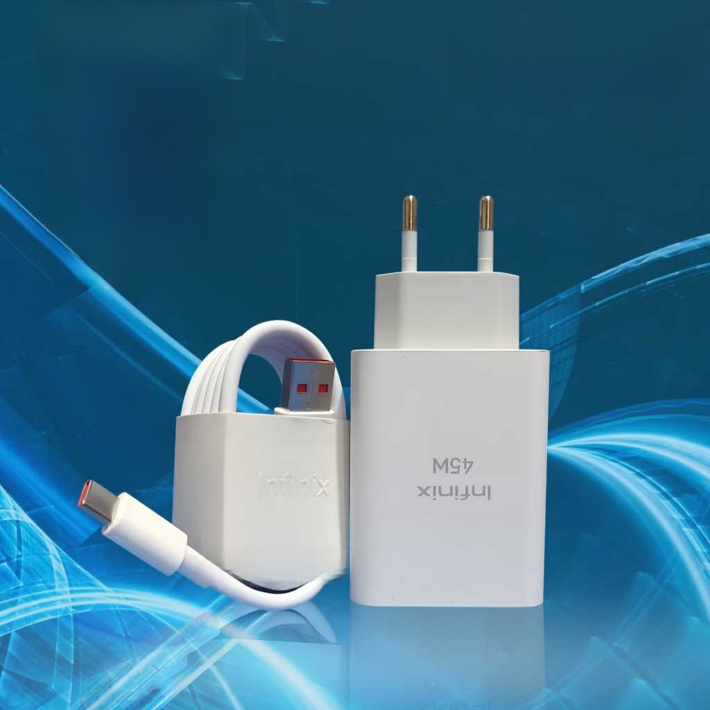 Infinix Original 70w 45w Watt Charger Power Adapter infinix 45w Charger ...