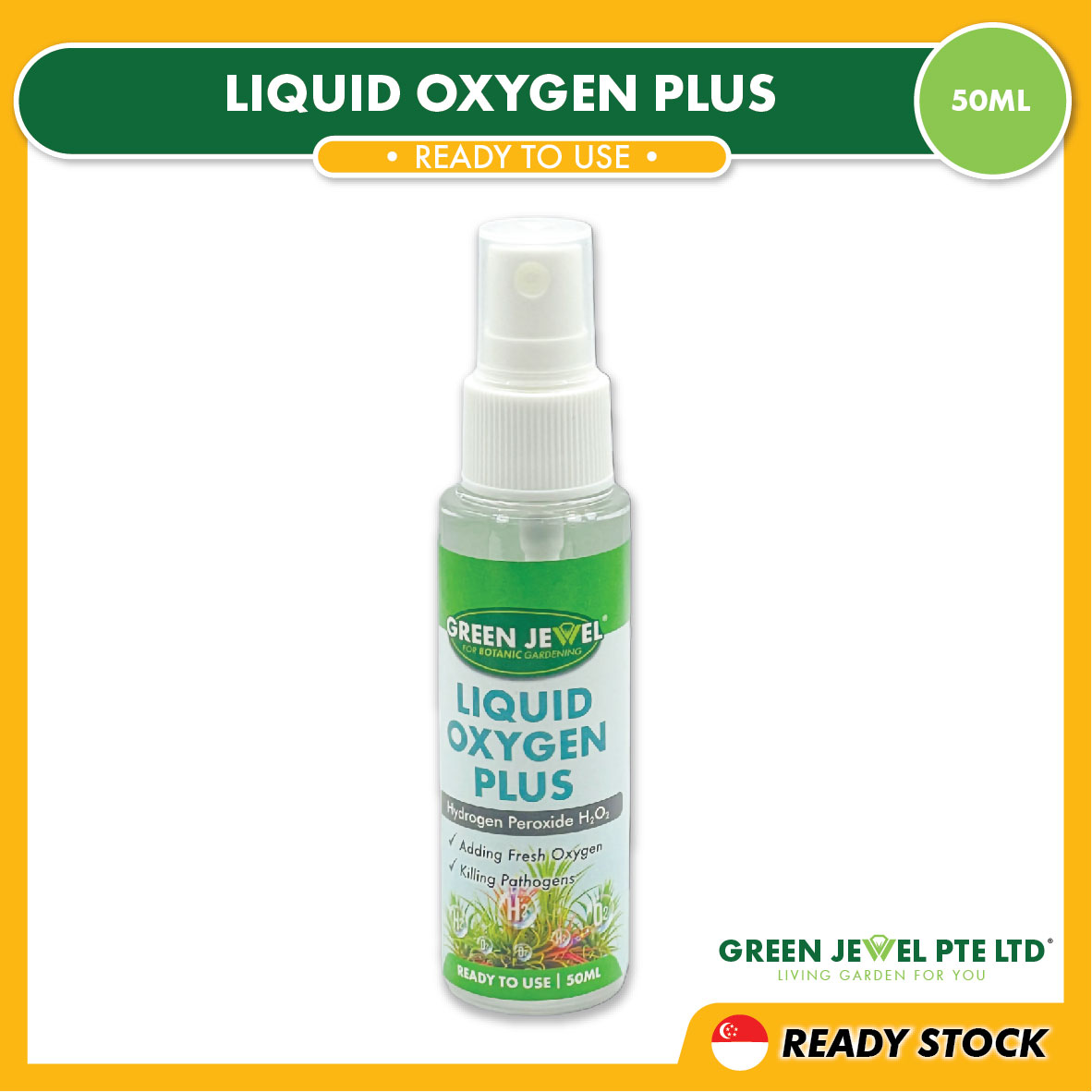 (Trying Kit) Green Jewel Hydrogen Peroxide, Liquid Oxygen Plus, H2O2 ...