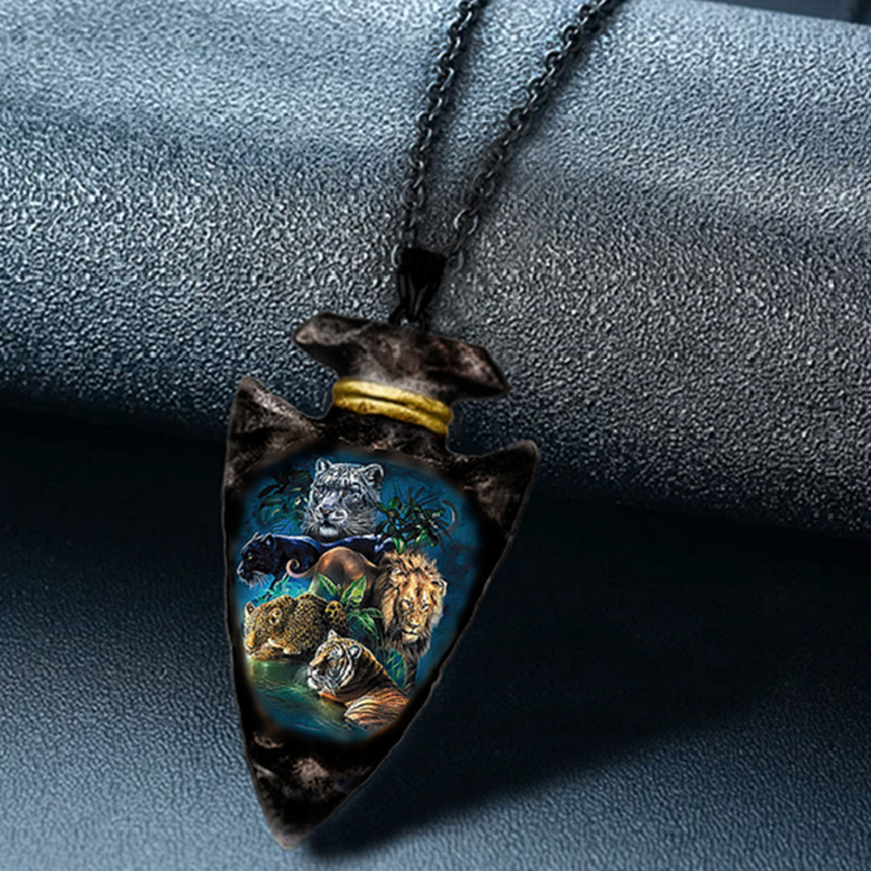 temu new creative animal family beast home lion king panther pendant ...