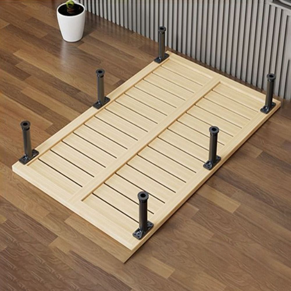 Universal Black Load Bearing for Chair Table Furniture Leg Heightening ...