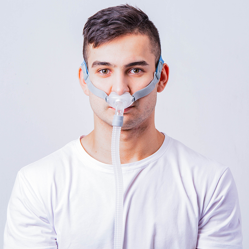 BMC P2 Anti Snore CPAP Nasal Pillow Mask With 3 Cushion(S/M/L)For Stop ...