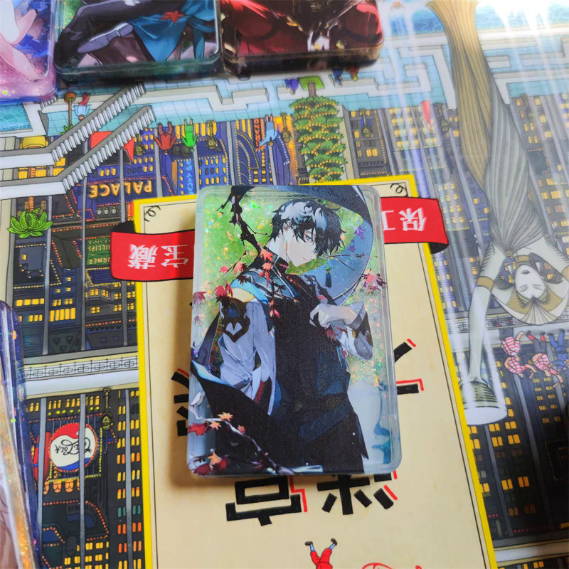 Game Honkai Star Rail Acrylic Quicksand Mahjong Model Double Sided Card ...