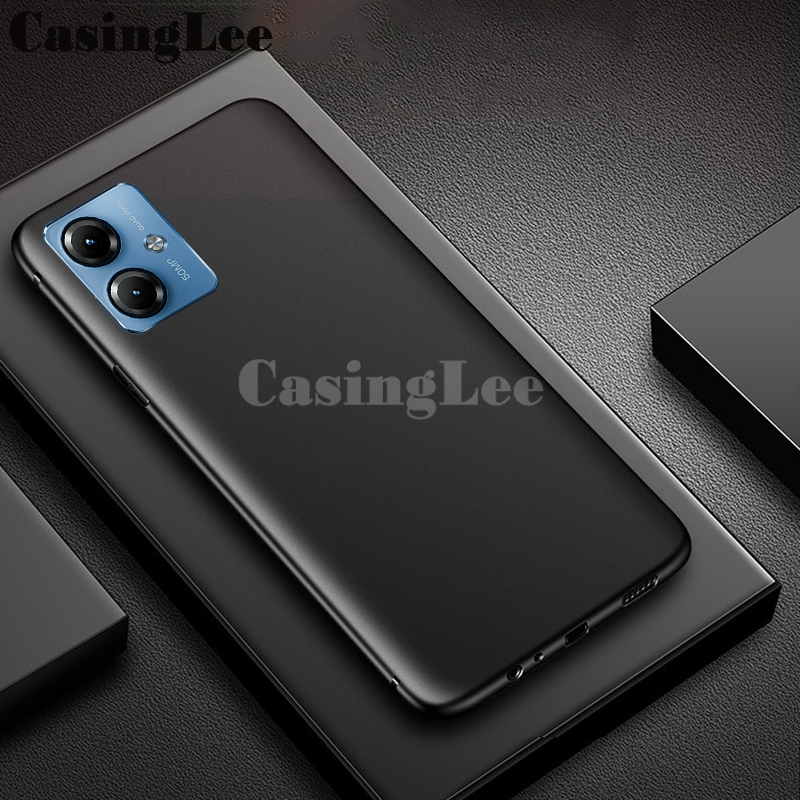 For Moto G64 case Ultra Thin Smooth silicon Matte Back Soft Cover For ...