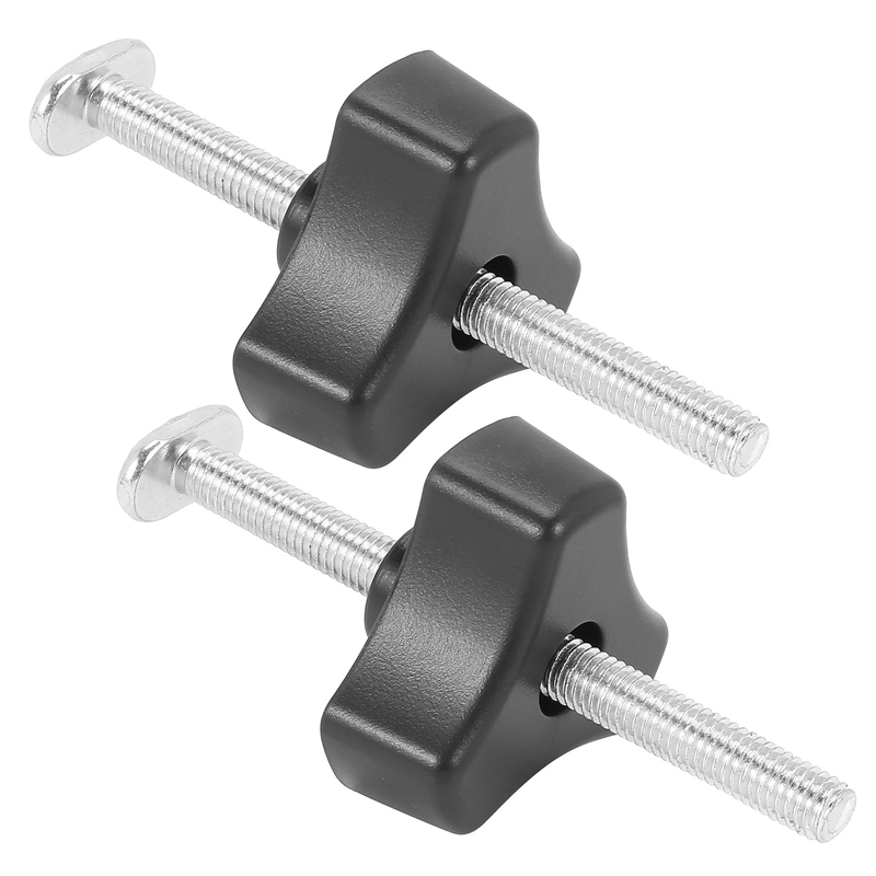 4 Set T Screw and M8 Plastic Handle,Metal Quick Acting Hold Down Clamp ...
