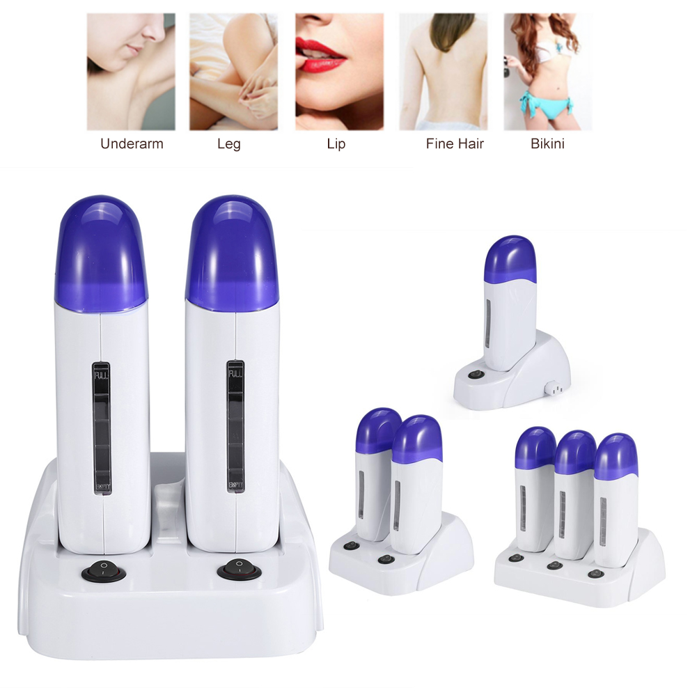 Zhitian Luxury 3 Types Cartridge Wax Depilatory Roller Warmer Heater ...