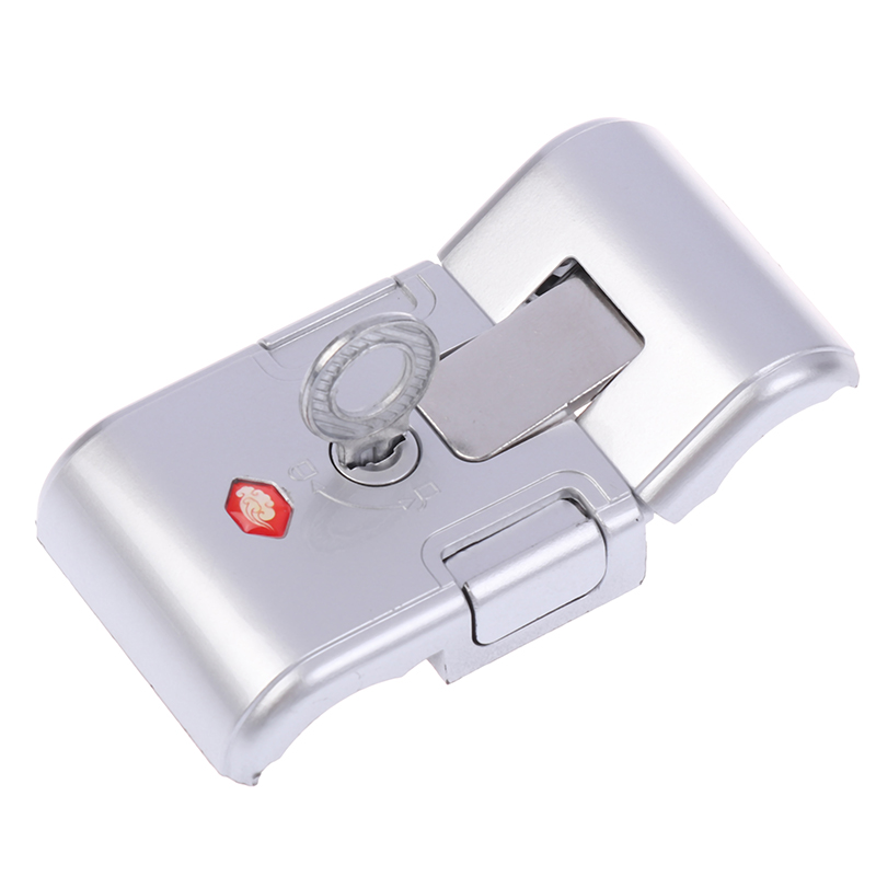 Portable Black Silver Luggage Paasword Lock Repacement Anti Theft ...