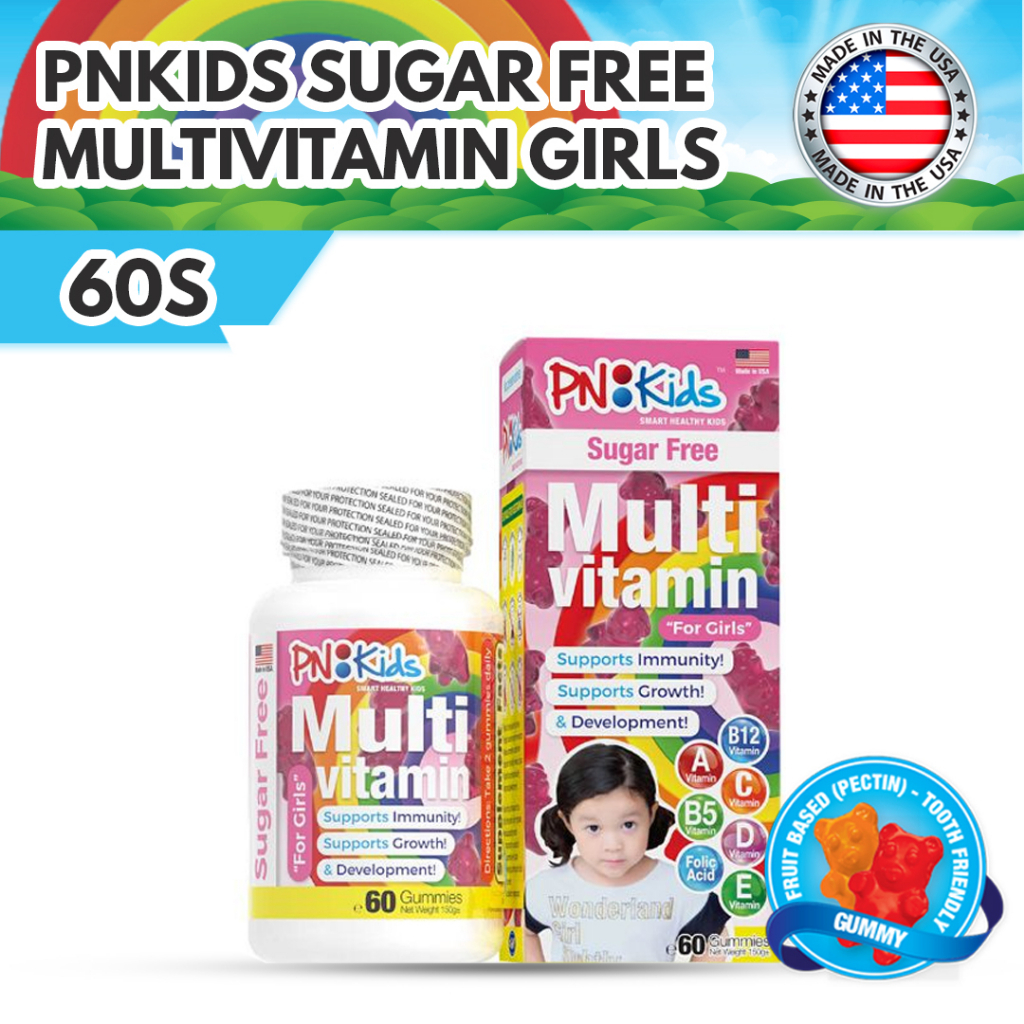 Principle Nutrition PNKids Sugar Free 60S Multivitamins For Girls Boys ...