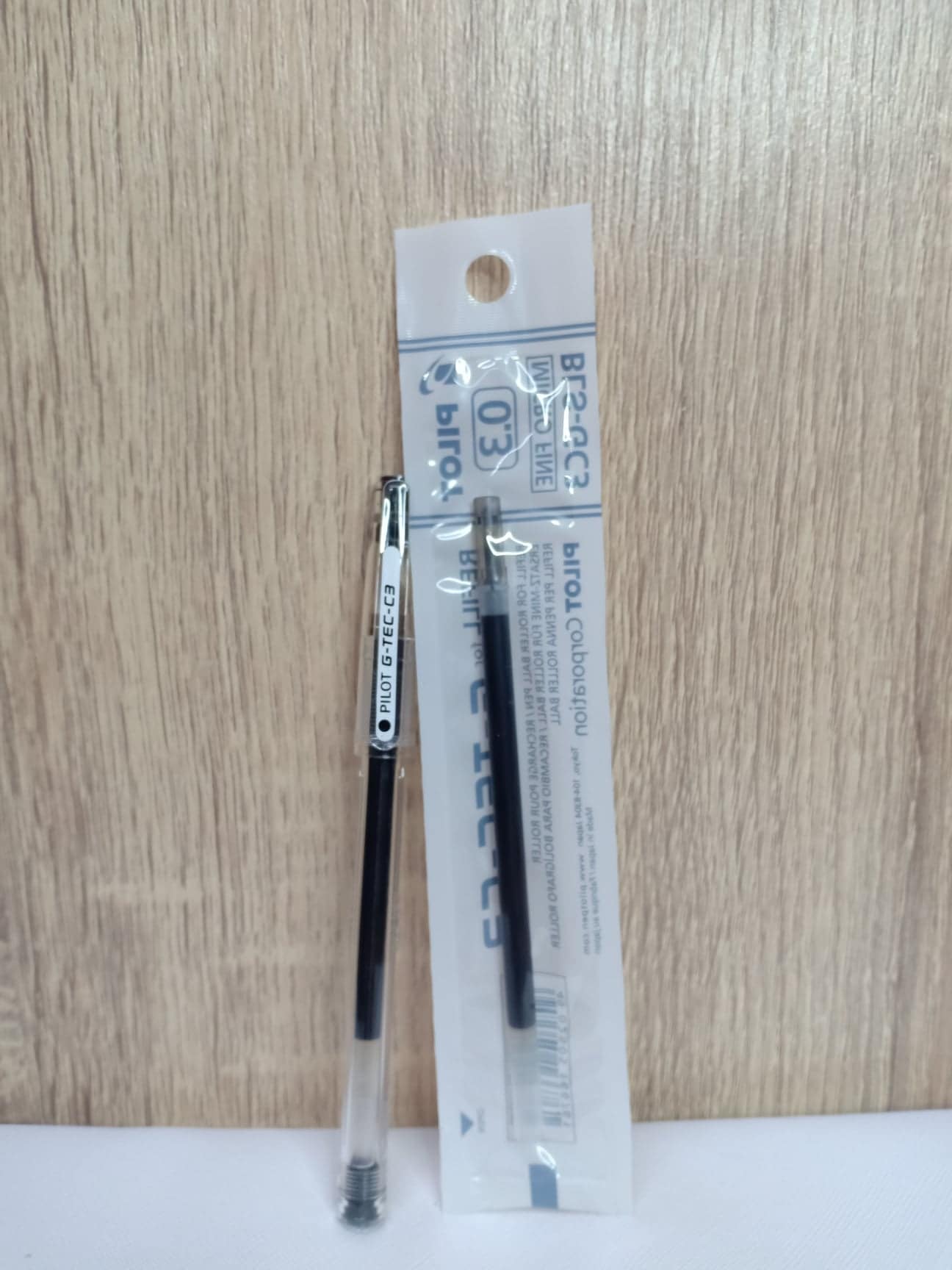 Pilot G-Tech Refill (point 0.3, 0.4) Black | Lazada PH