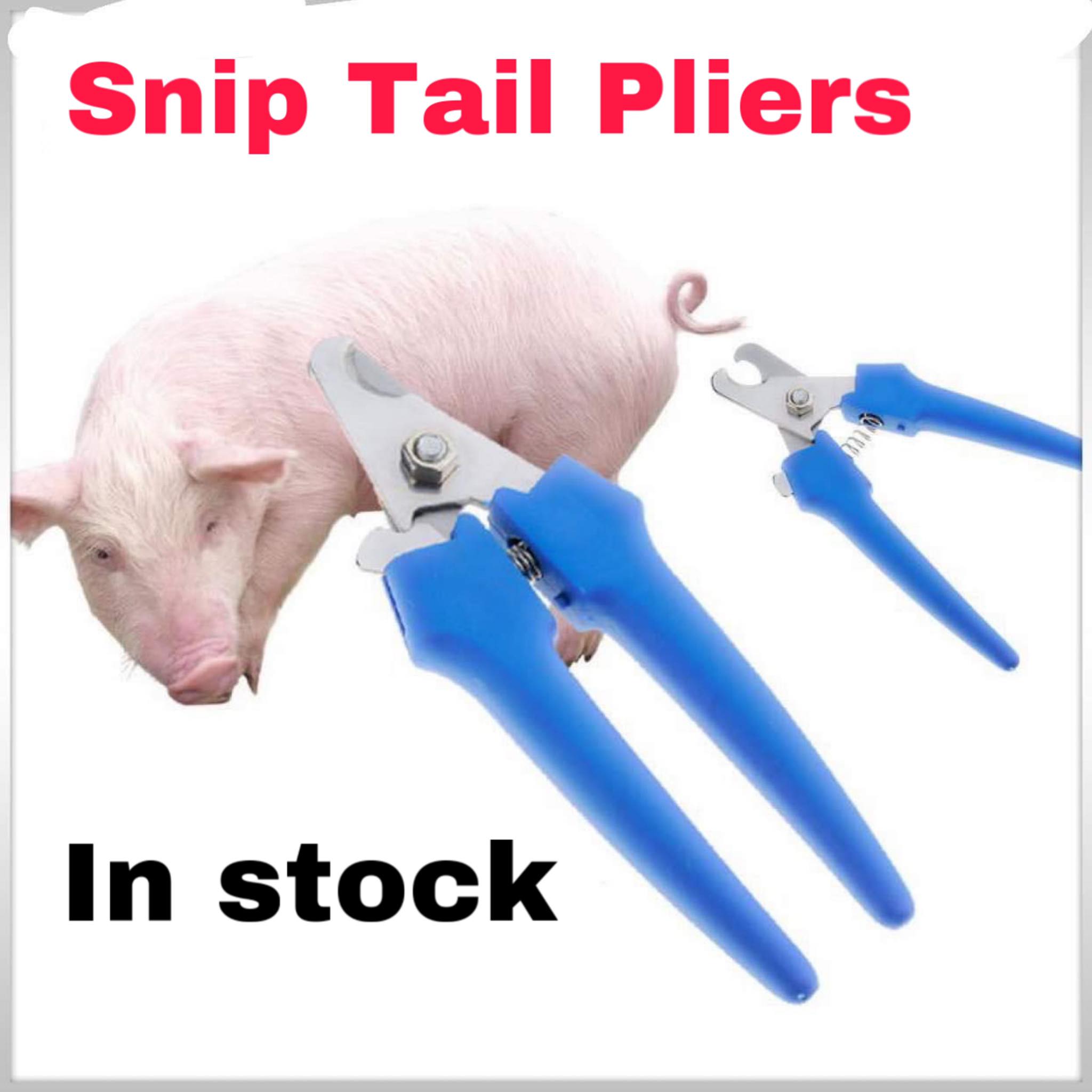 M&B-01Lazshop/Pig Tail Clamp Pliers Cut Tail Piglets Poultry And ...