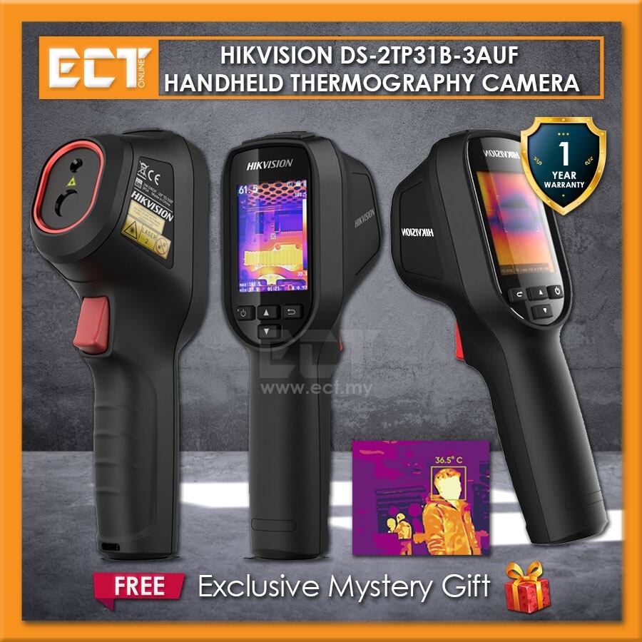 (Ready Stock) HIKVISION DS-2TP31B-3AUF Handheld Thermography Screening ...