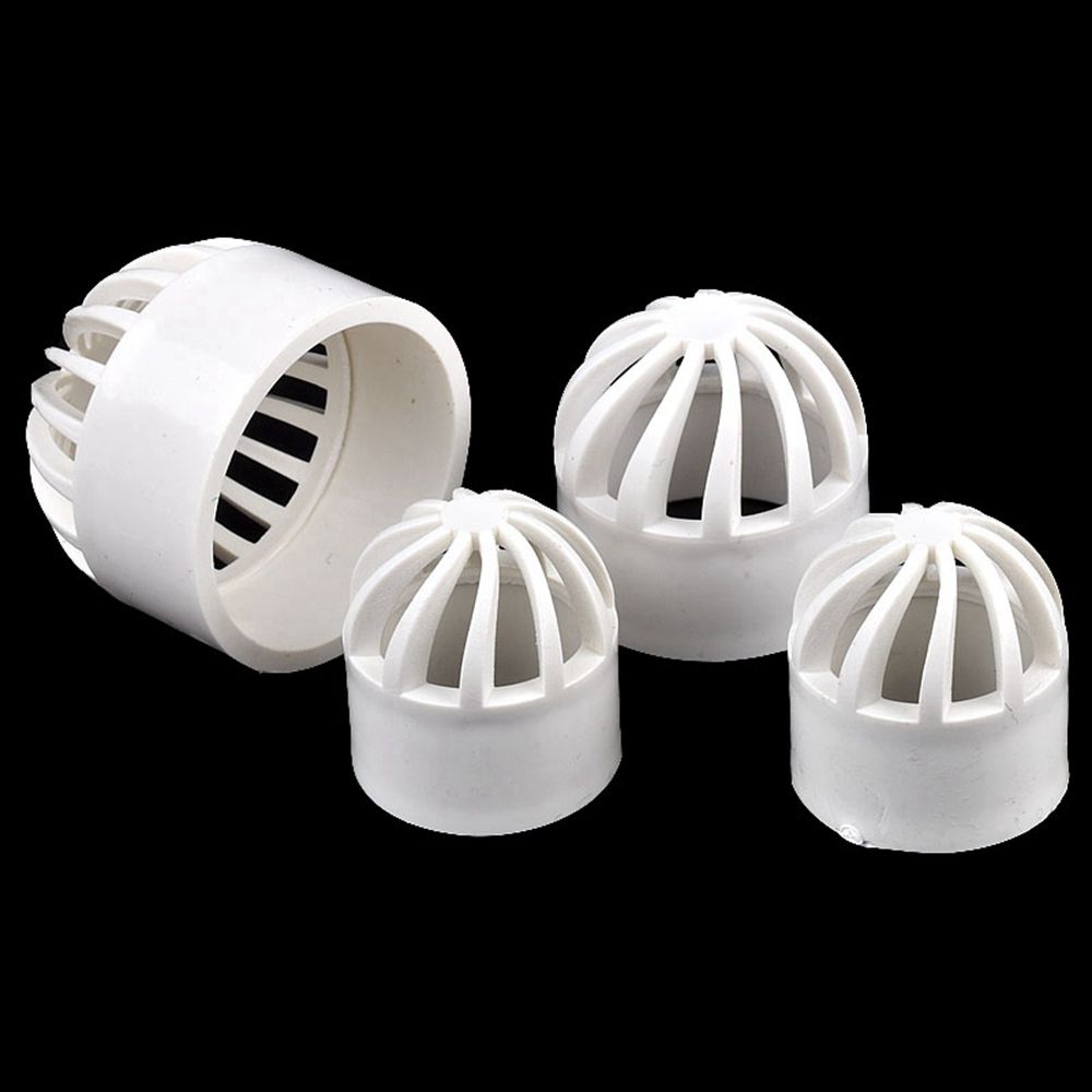Water Hose PVC Fish Net Filter Pipe Connector Fittings Breathable Cap ...