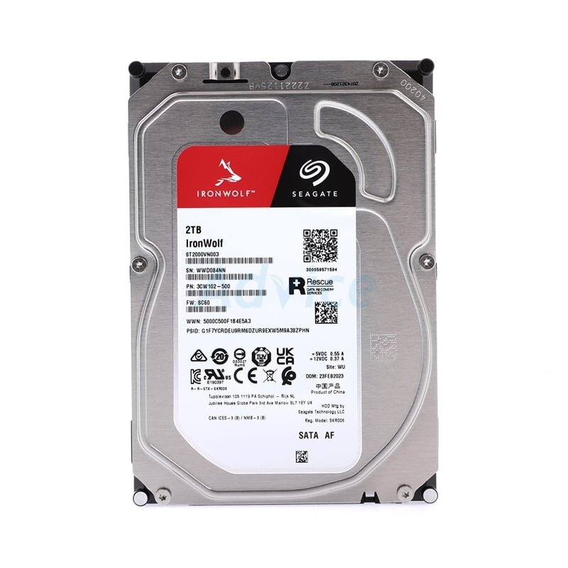 2 TB HDD SEAGATE IRONWOLF (5400RPM 256MB SATA-3 ST2000VN003) - CPU2DAY ...