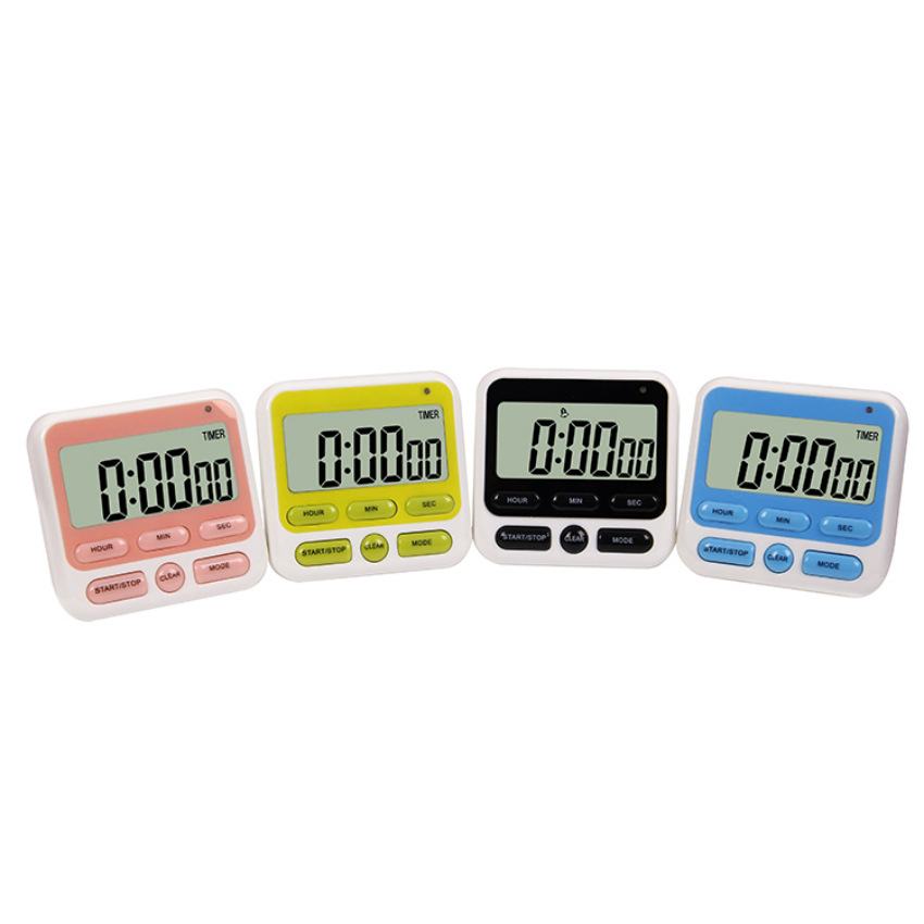 Digital Screen Kitchen Timer Large Display Digital Timer Square Cooking ...