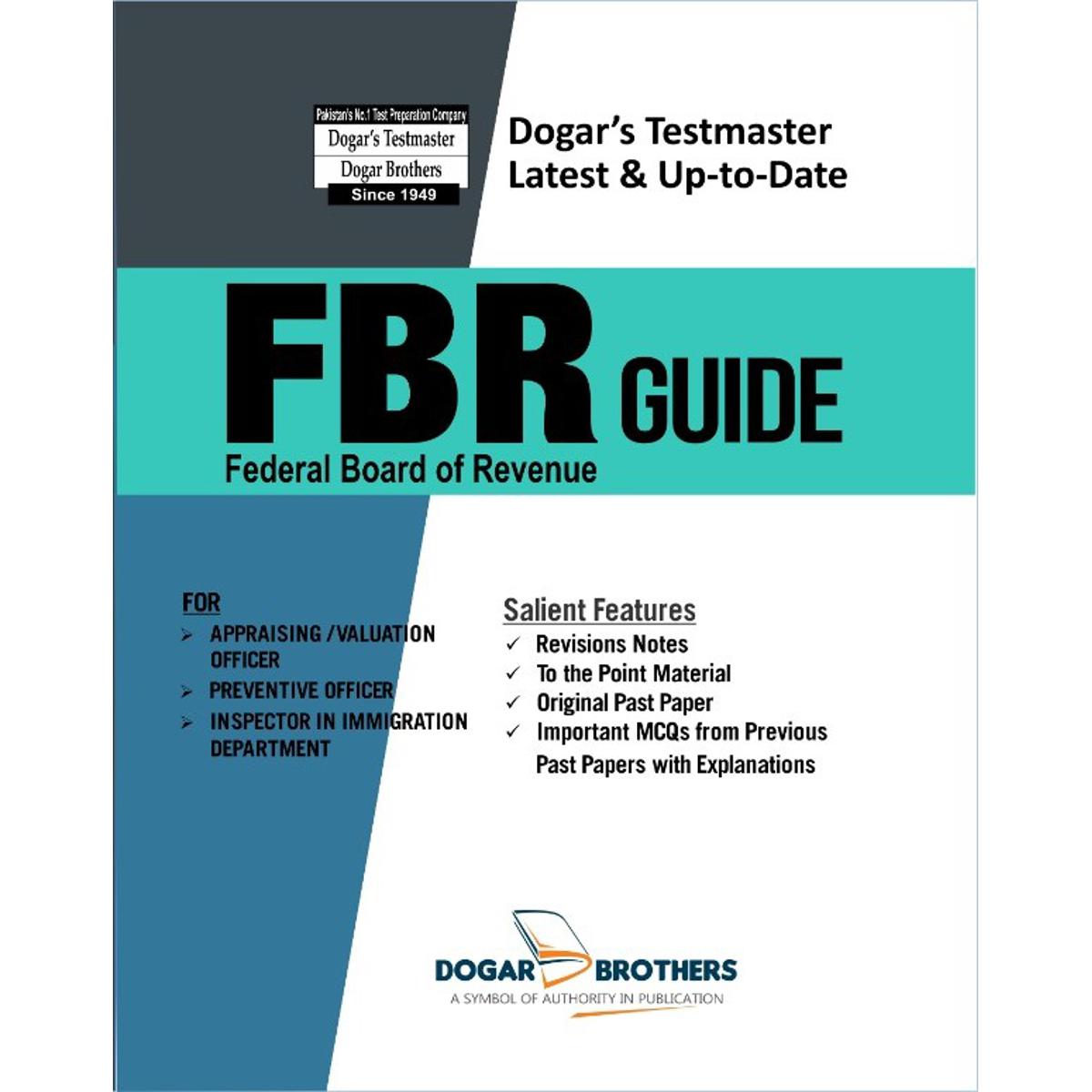 FBR (Federal Board of Revenue) Guide by Dogar Brothers | Daraz.pk