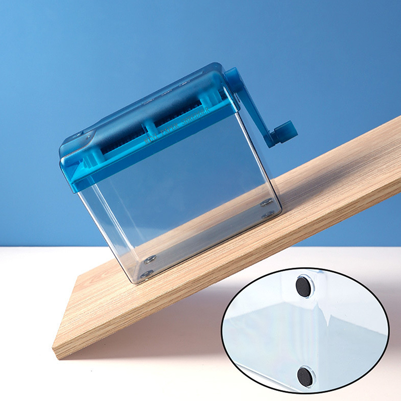 Mini Manual Paper Shredder A6 Office Document Destroyer Receipts ...