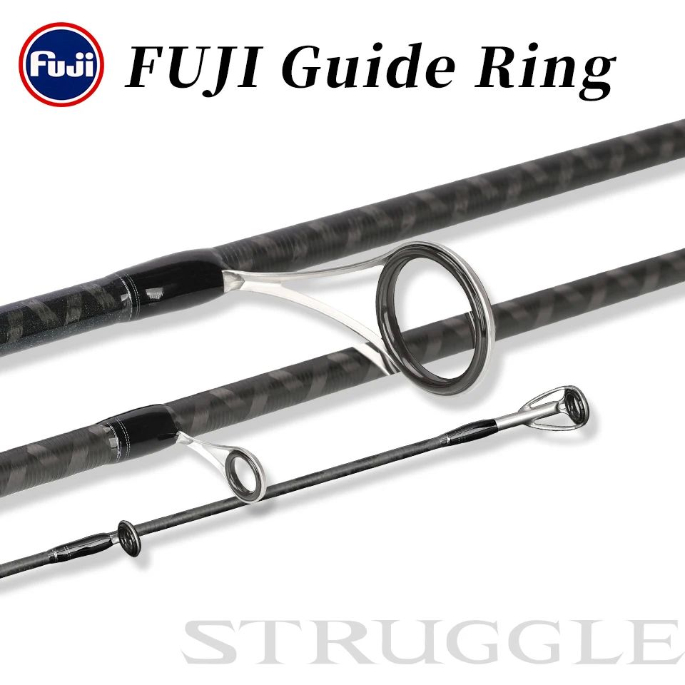 New Onaz46jlxpd New TSURINOYA STRUGGLE FUJI Part Spinning Fishing Rod 2 ...