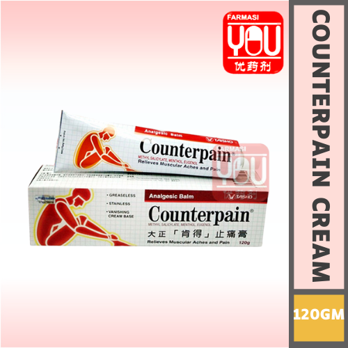 COUNTERPAIN CREAM 120GM | Lazada
