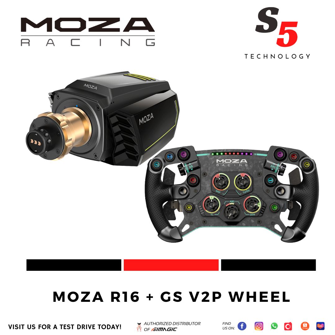 Moza R16 direct drive / Moza r16 / Moza R16 Wheelset / RS-D shape ...