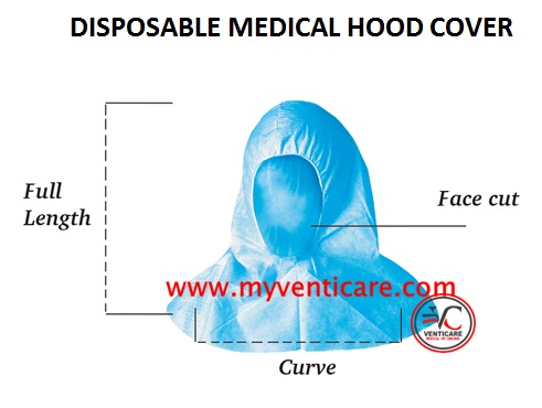 DISPOSABLE MEDICAL HOOD COVER (1PC) | Lazada