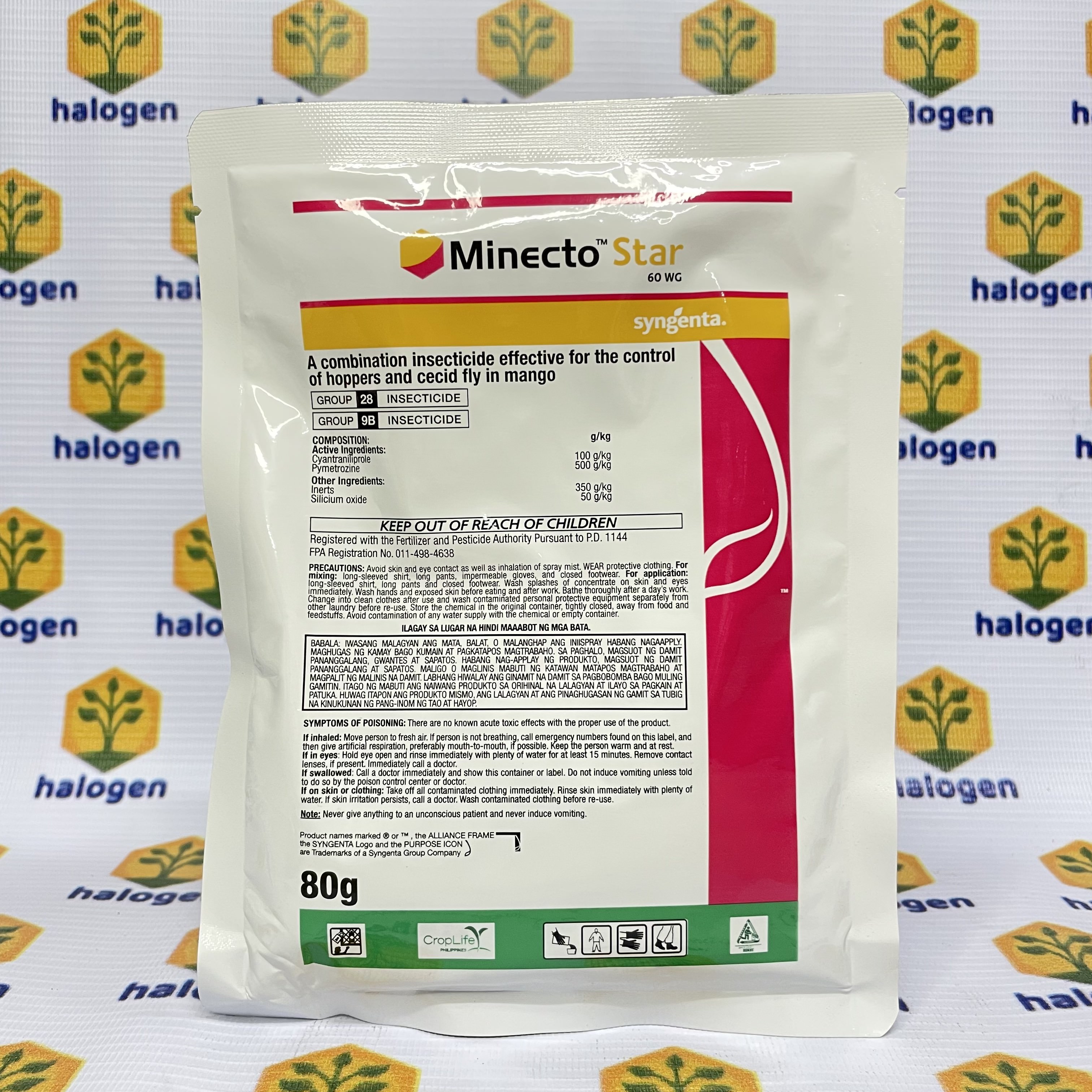 MINECTO STAR CYANTRANILIPROLE and PYMETROZINE 60 WG SYSTEMIC ...