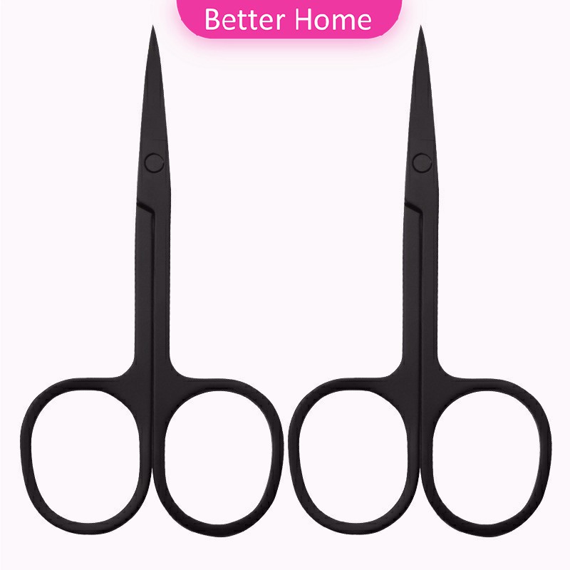 กรรไกร ตัดขนจมูก ตัดเล็ม ตัดขนคิ้ว สแตนเลส ใช้ได้หลายอย่าง beauty scissors | Lazada.co.th