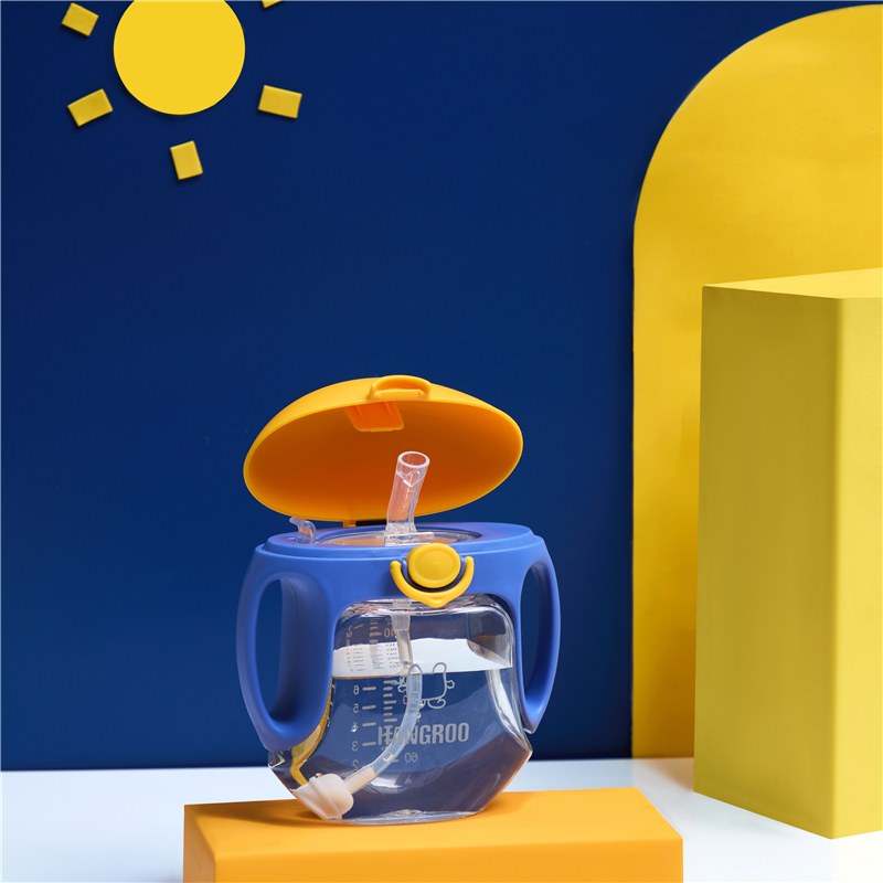 baby haha แก้วน้ําหัดดูดเด็ก แก้วไม่ดุดไม่ไหล แก้วหัดดื่มกันสำลัก ...