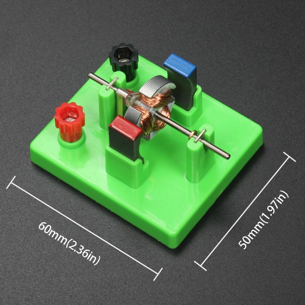 Experiment Aids DIY Model DC Electrical Motor Model Green Color ...