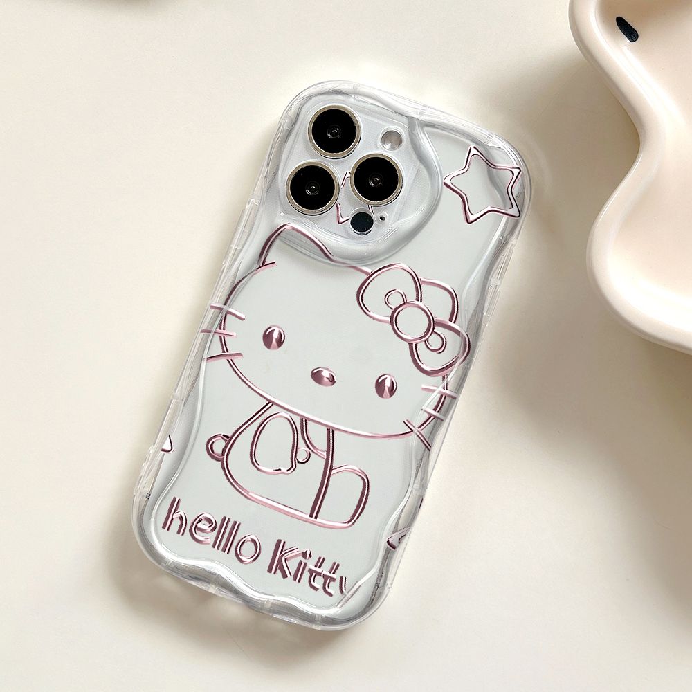 AMORVOR for Infinix Smart 9 Hot 50i Back Cover Hello Kitty Wavy Cream ...