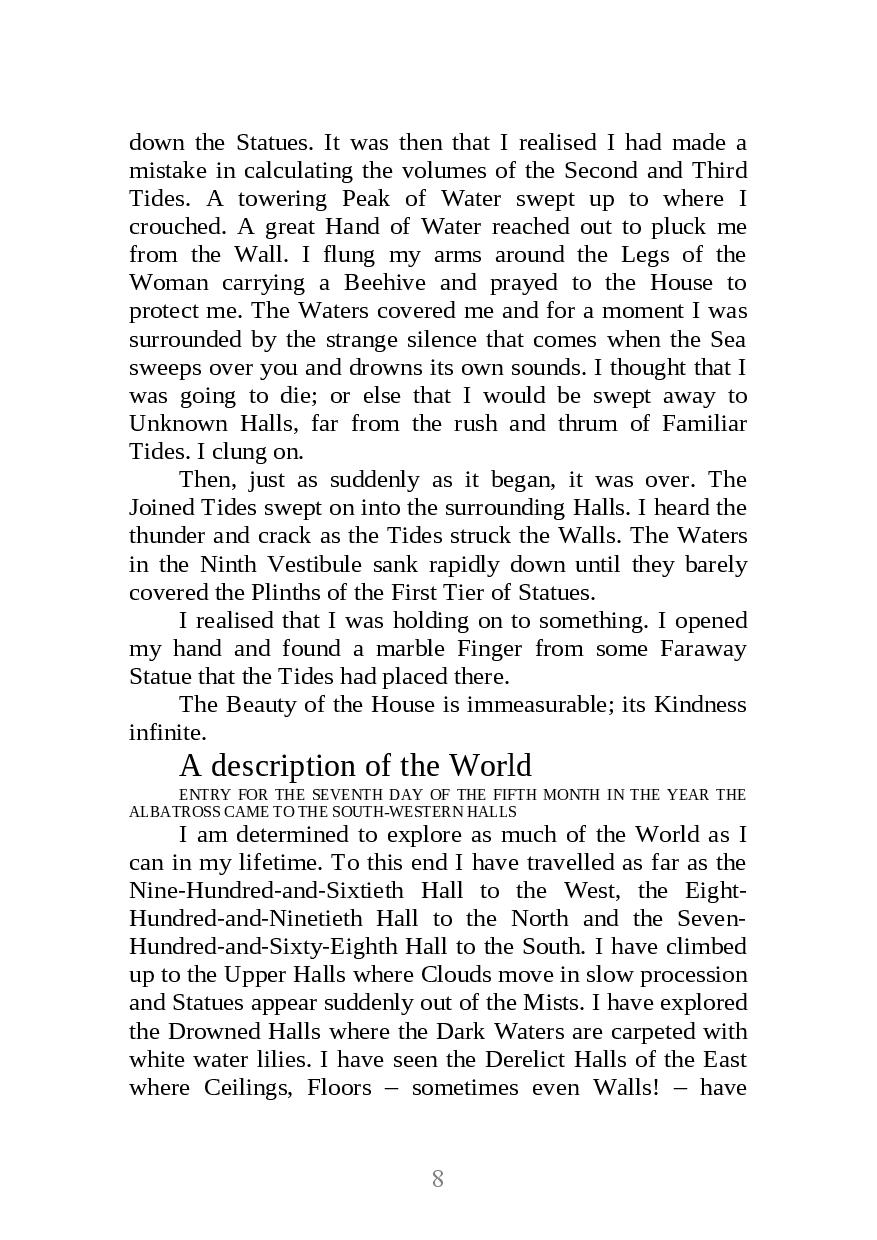 Piranesi ( Book by Susanna Clarke ) ( Premium Paper and Matte Cover ...