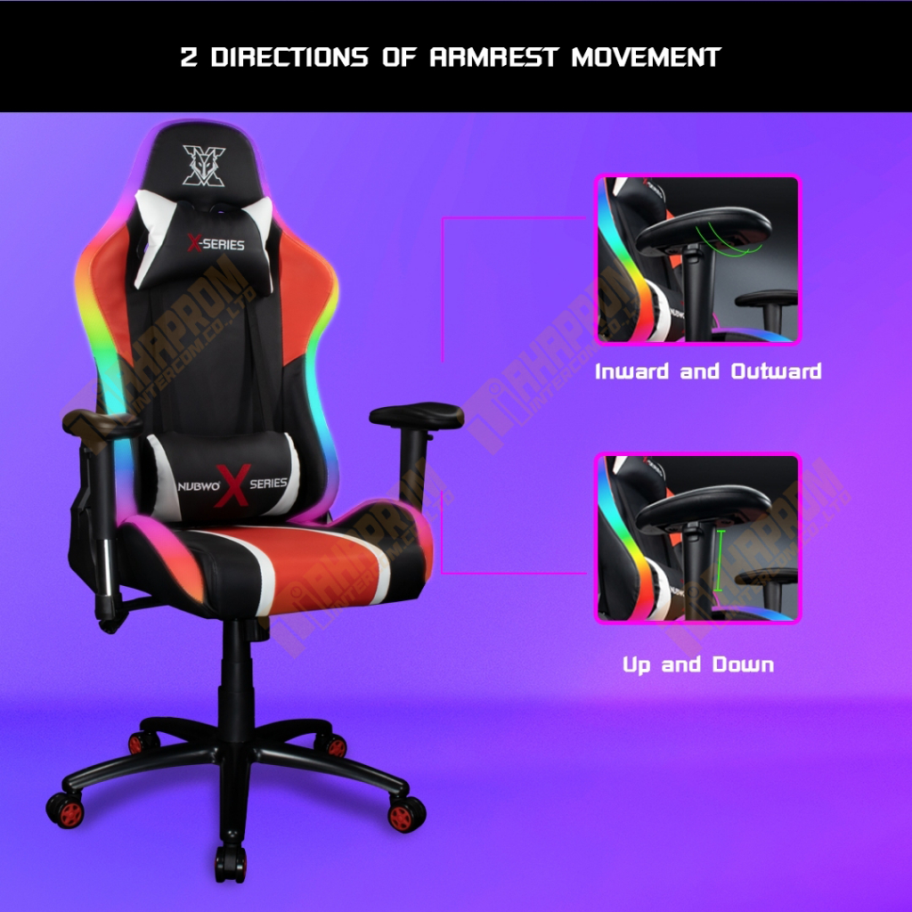 เก้าอี้เกมมิ่ง NUBWO รุ่น NBCH-X-113 NUBWO Gaming Chair ประกันสินค้า 1 ...