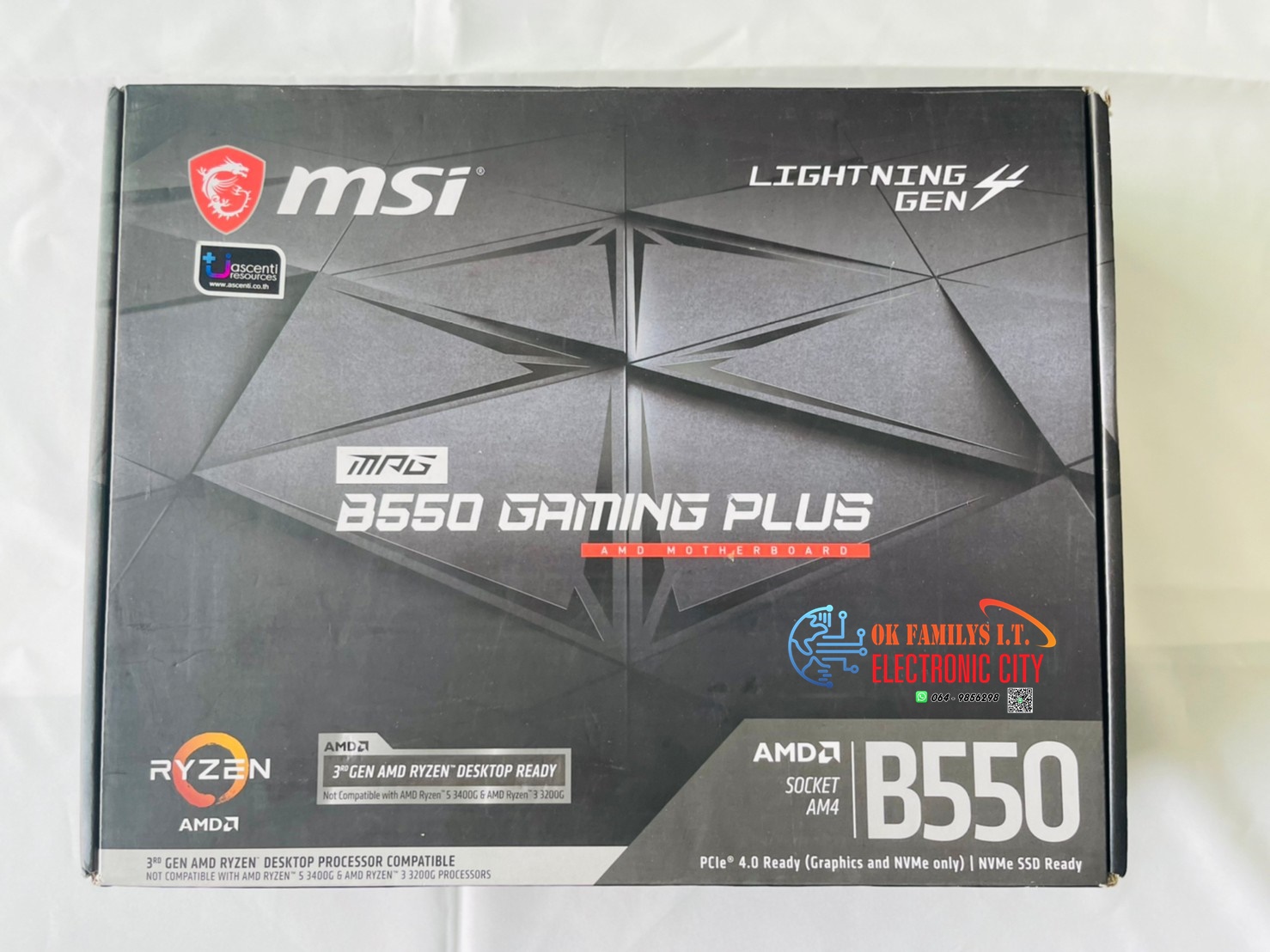 Sale ลดล้างสต็อก???? เมนบอร์ด MSI Mainboard MPG B550 GAMING PLUS AM4 ...