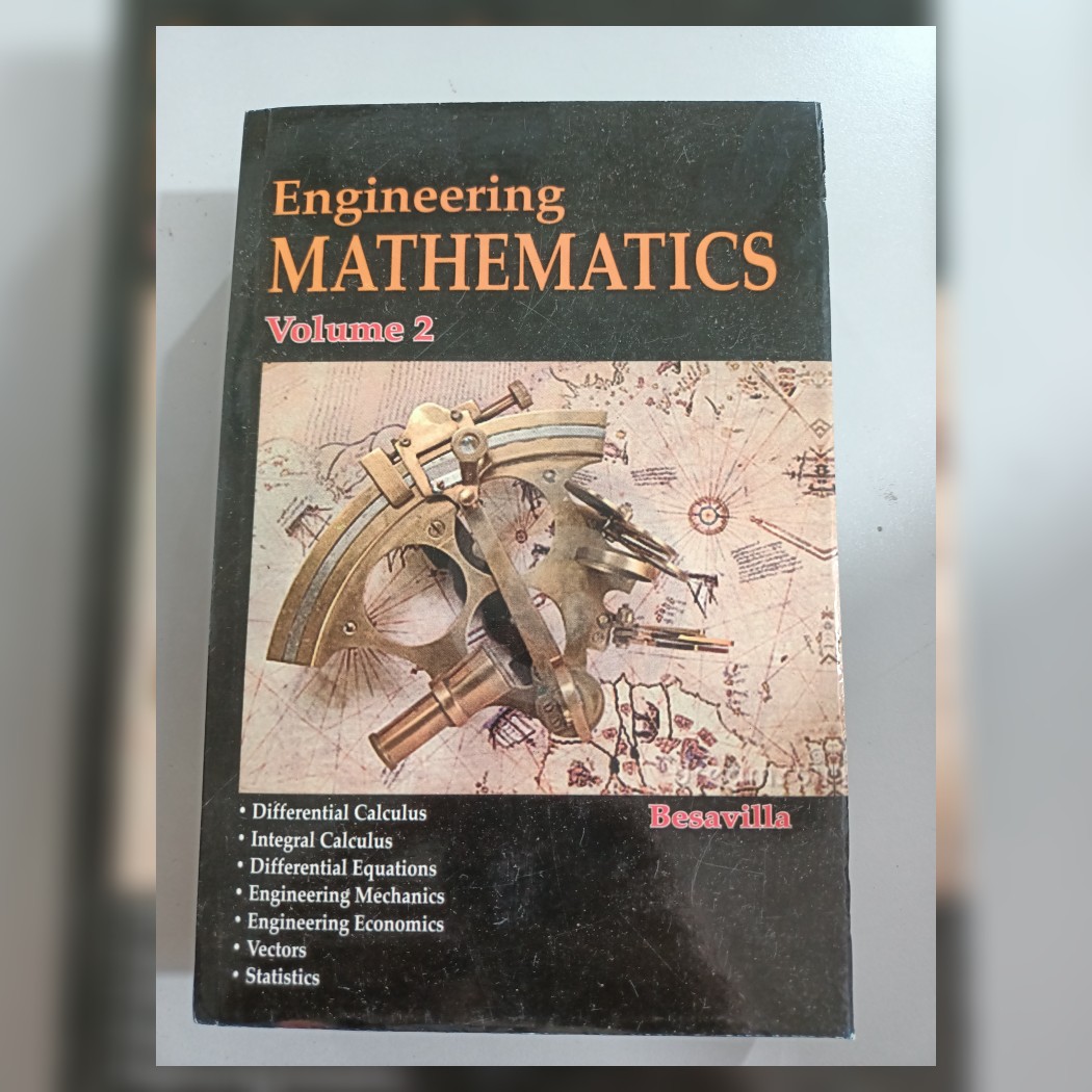Engineering MATHEMATICS Volume 2 By: Besavilla | Lazada PH