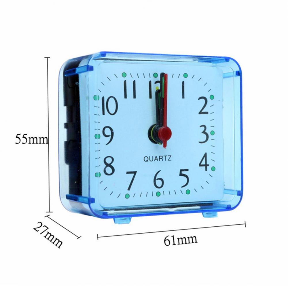 Digital Alarm Clock Bedside Mini Square Table Alarm Clocks Quartz ...