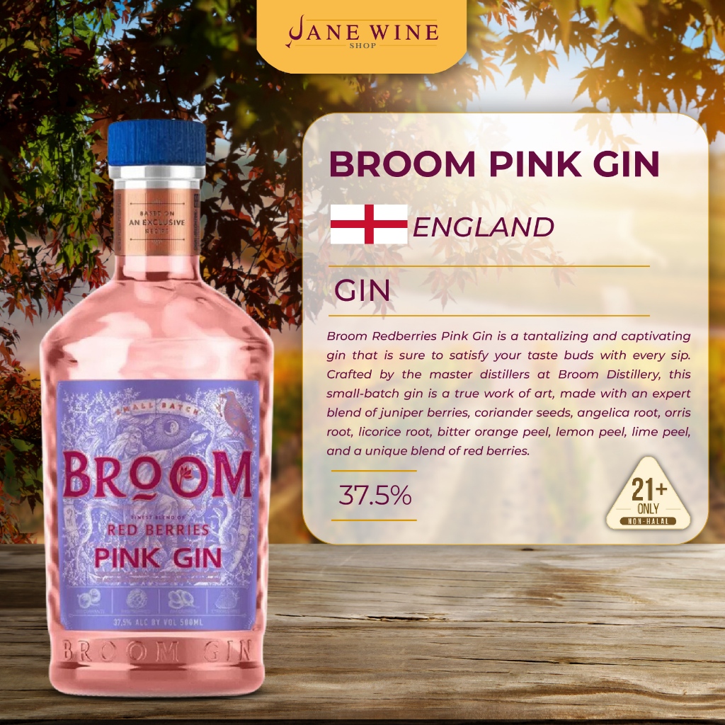 Broom Redberries Pink Gin | Lazada