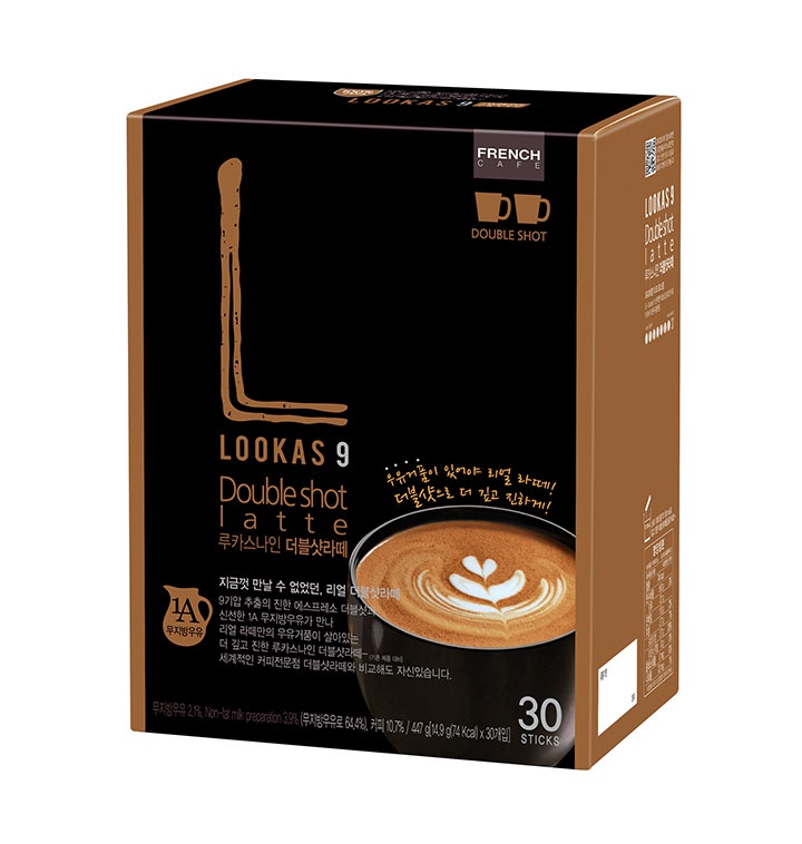 ☕ Korea Coffee mix LOOKAS 9 30T caffe latte / vanila latte / dolce ...