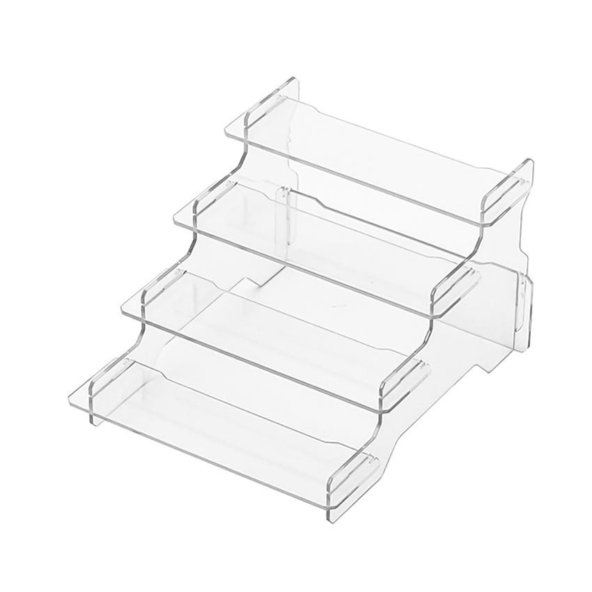 Akrilik Display Action Figure Besar 4 Susun Stairs Display Rak Tangga ...