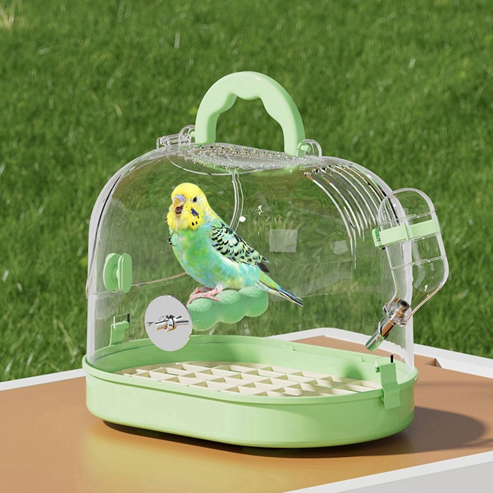 Lightweight Portable Bird Transport Cage Breathable Safe Lock Bird ...