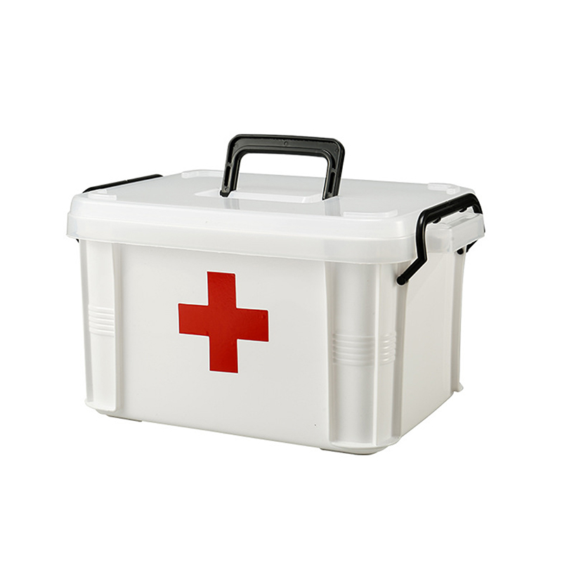 First Aid Kit Medicine Storage Box Portable Emergency Box Household ...
